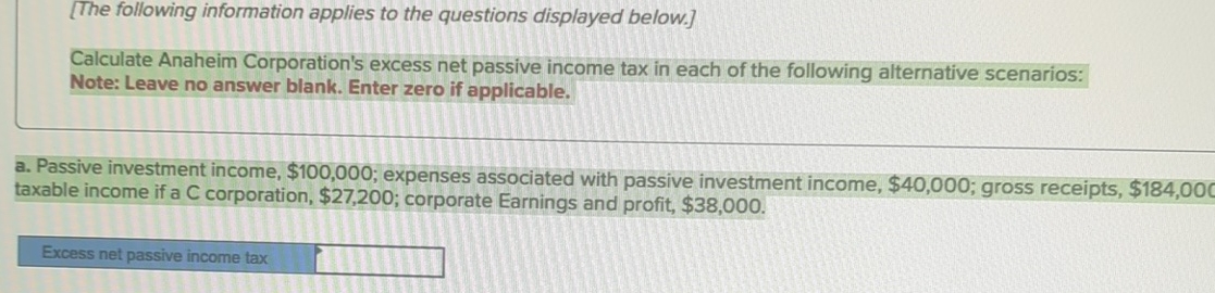 Solved [The following information applies to the questions | Chegg.com