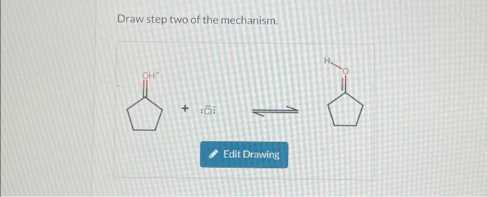 Solved Draw step two of the mechanism. +:C¨∣: ⇌ | Chegg.com