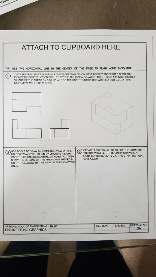 Solved Refer to the Multiview below to create other views as | Chegg.com