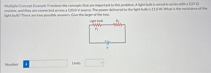 Solved Multiple-Concept Example 9 reviews the concepts that | Chegg.com