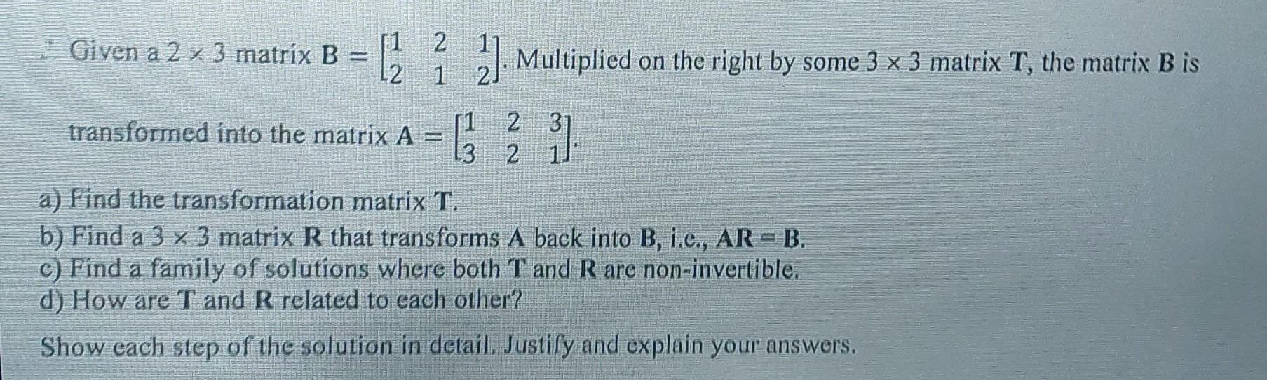 Solved show each step of solution in detail .justify and | Chegg.com