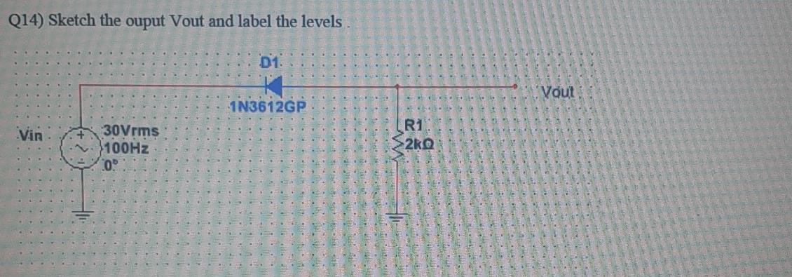 Solved Q12) Determine the output voltage Vo in the circuit | Chegg.com