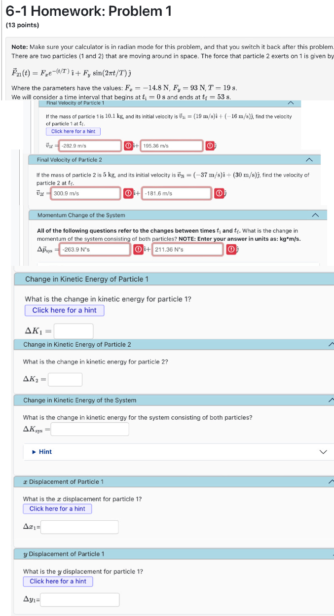 Solved 6-1 ﻿Homework: Problem 1(13 ﻿points)Note: Make sure | Chegg.com