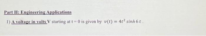Solved Determine Laplace transform of the given functions by | Chegg.com