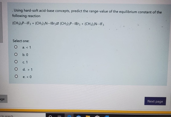 Solved Using hard-soft acid-base concepts, predict the | Chegg.com