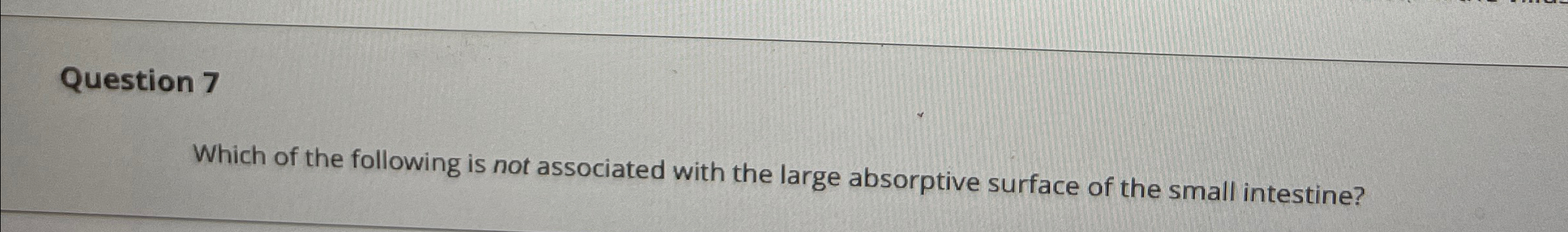 Solved Question 7Which of the following is not associated | Chegg.com