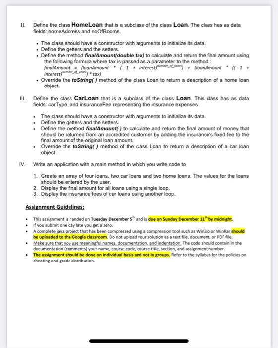 Solved CSCI 300 - Intermediate Programming With Objects | Chegg.com