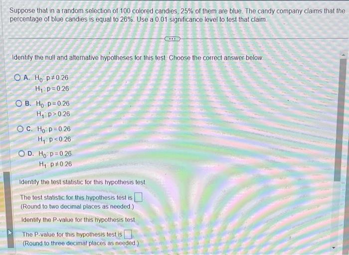 Solved Suppose that in a random selection of 100 colored | Chegg.com