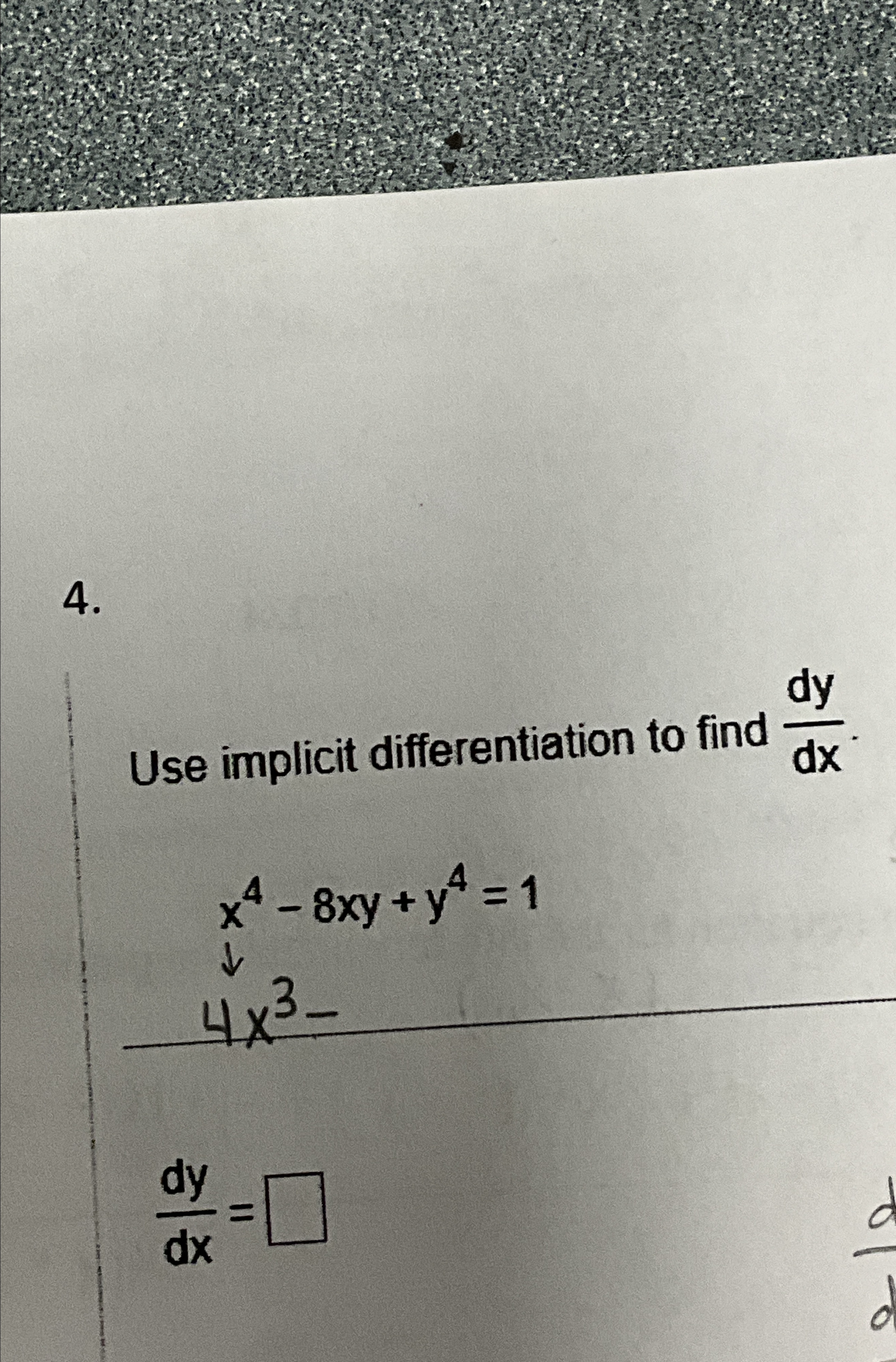 Solved Use implicit differentiation to find | Chegg.com