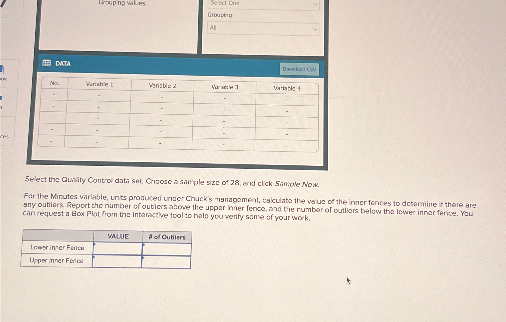 Grouping values.Select | Chegg.com