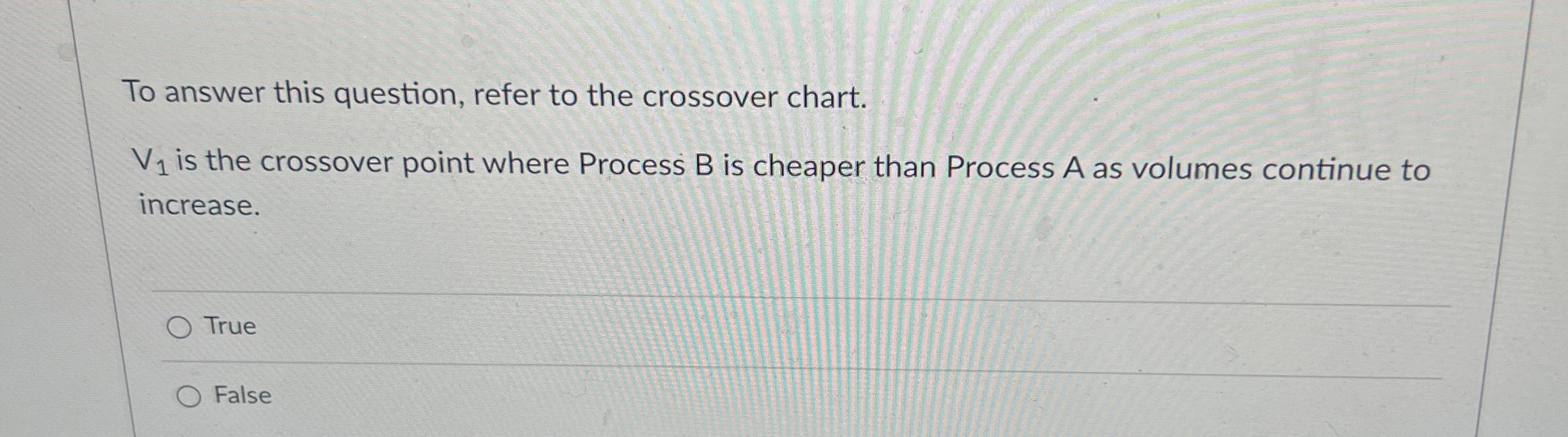 Solved To answer this question, refer to the crossover | Chegg.com