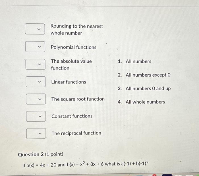 Solved Rounding to the nearest whole number Polynomial | Chegg.com