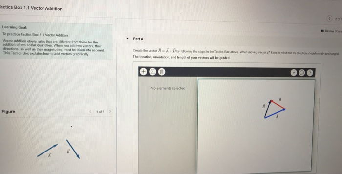 Solved actics Box 1.1 Vector Addition 20 ReviewCom Learning | Chegg.com