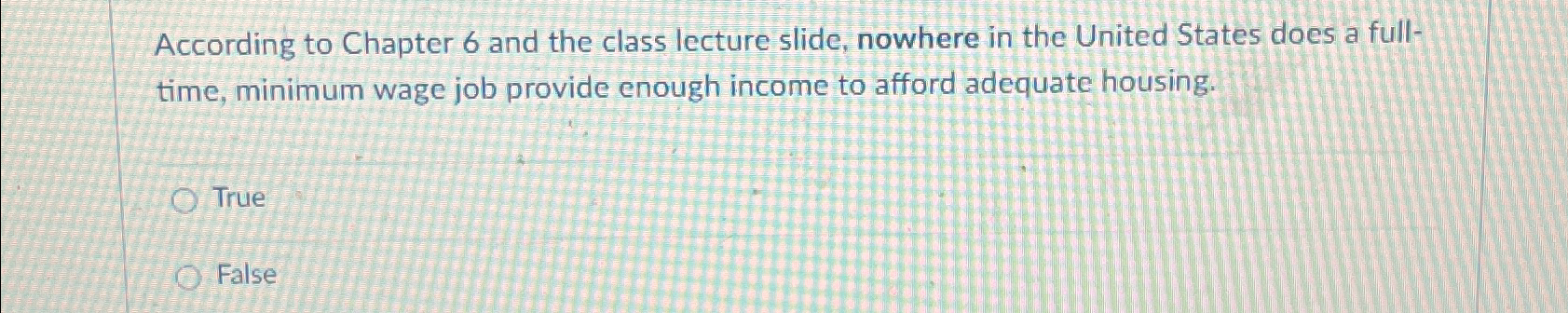 Solved According to Chapter 6 ﻿and the class lecture slide, | Chegg.com