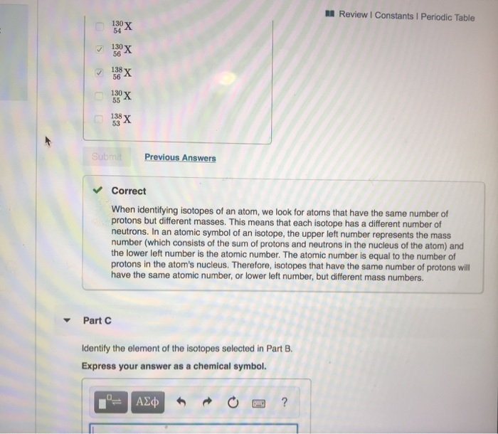 Solved A Review Constants 1 Periodic Table Subm Previous | Chegg.com
