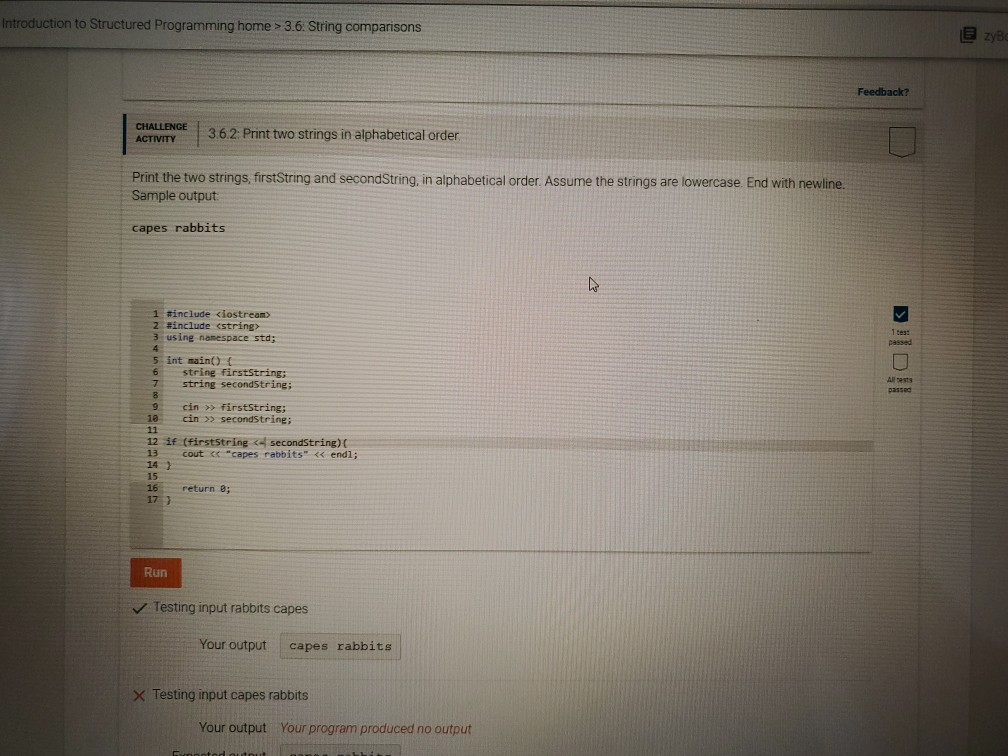 Solved Introduction to Structured Programming home > 3.6: | Chegg.com