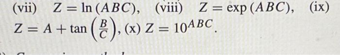 Solved 42 Propagating The Error Through A Multi Variable 8654