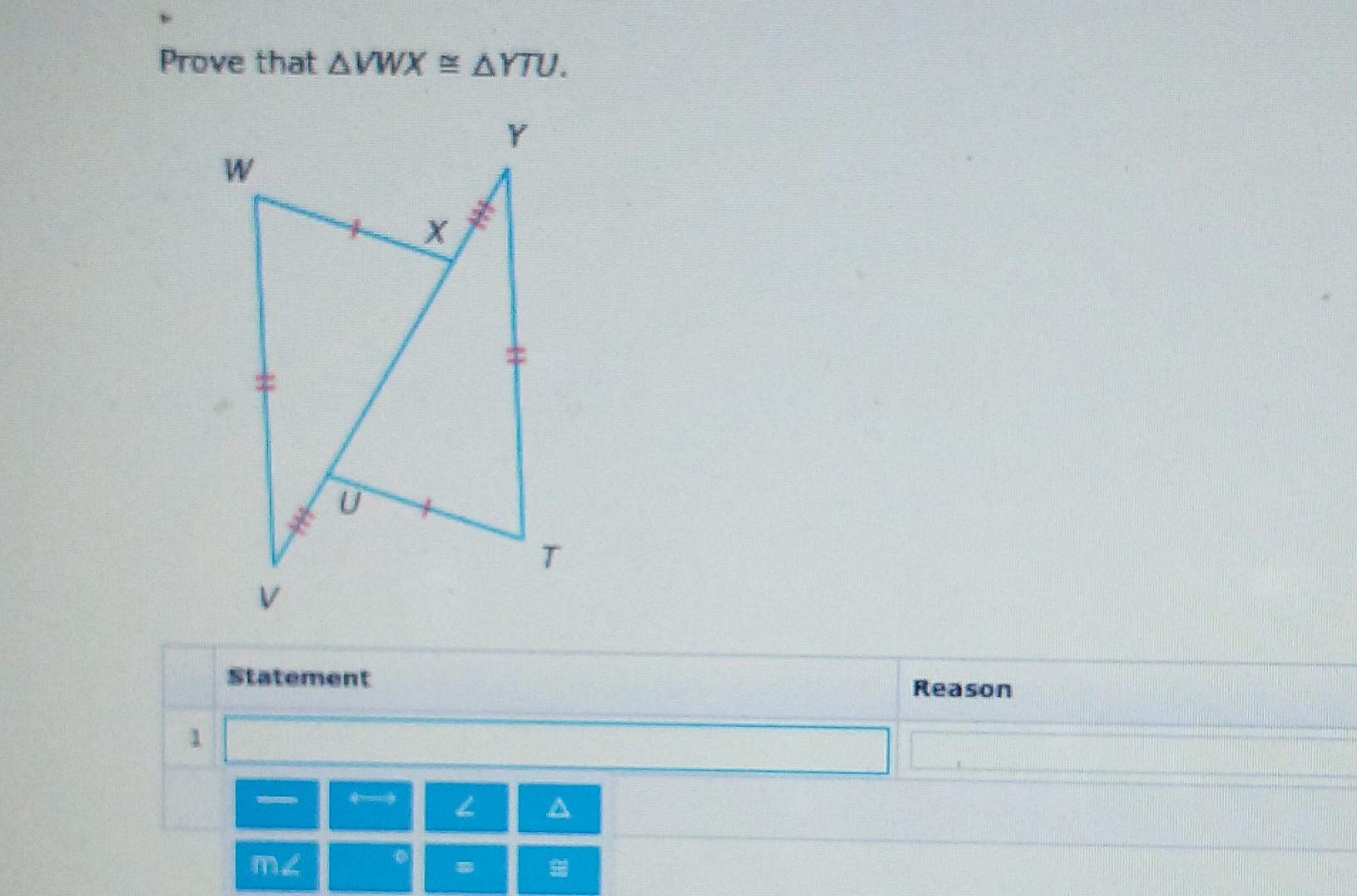 Solved Using the image shown, write a two-column proof to | Chegg.com