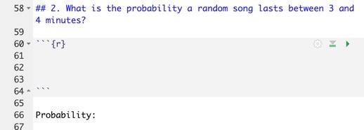 58 - ## 2. What is the probability a random song | Chegg.com