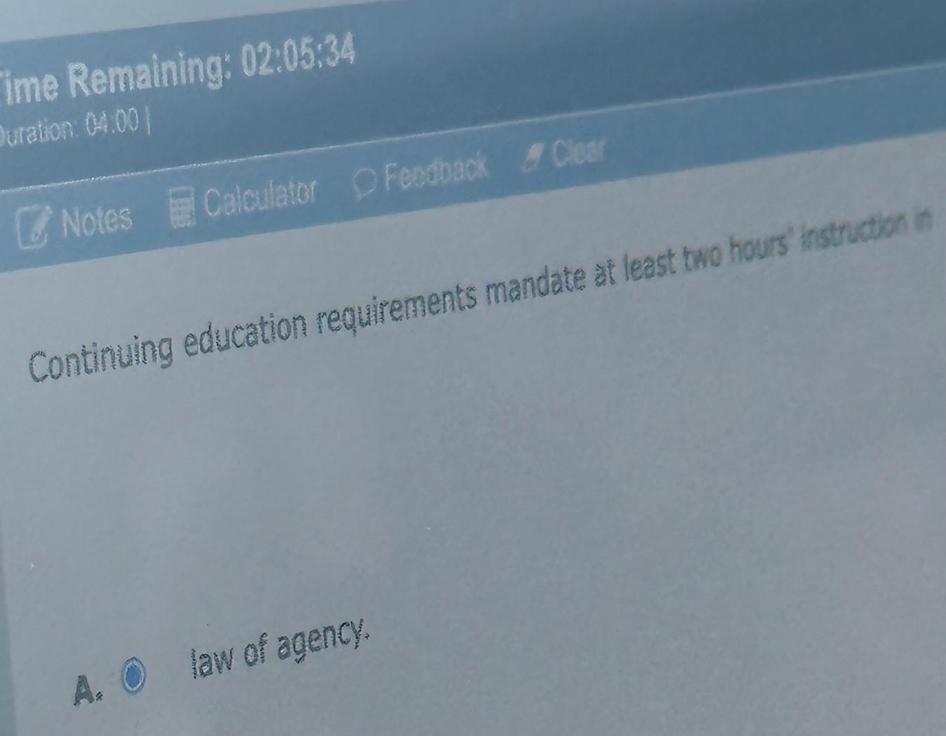 Solved Continuing education requirements mandate at least | Chegg.com