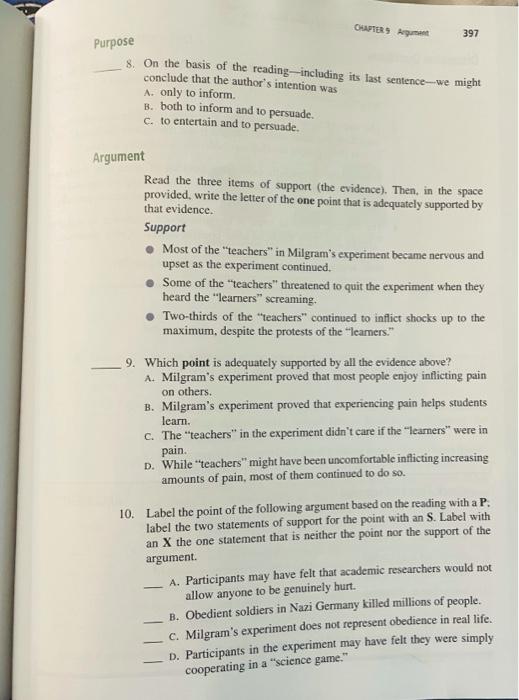 Solved cle). Each word is followed meaning there. These | Chegg.com
