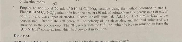b. Using the data from the procedure Part C.4 (page | Chegg.com