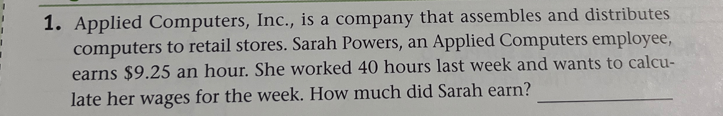 Solved Applied Computers, Inc., is a company that assembles | Chegg.com