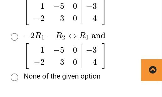 Solved Assume that the following row operations | Chegg.com