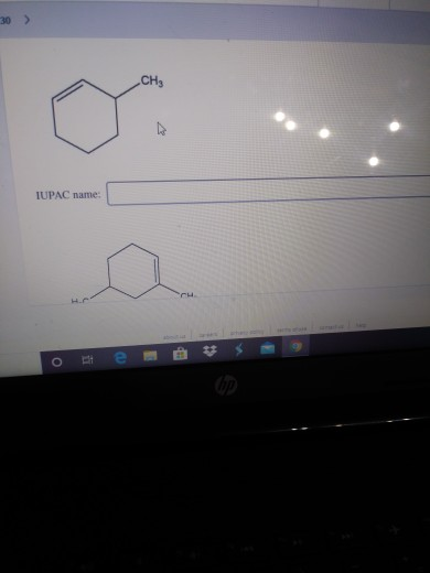Solved n 20 of 30 Name the alkene. CH2 С C H3C CH3 H2 name: | Chegg.com
