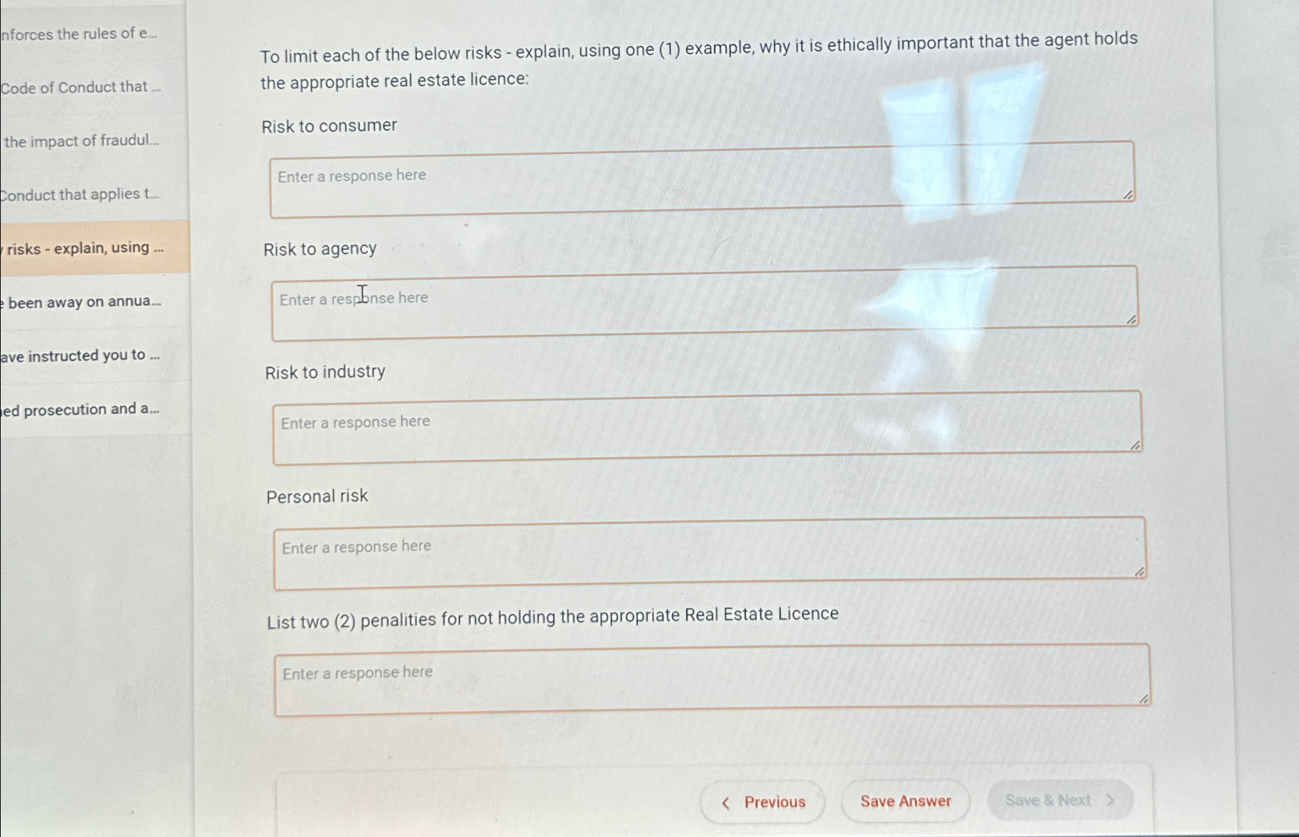 Solved nforces the rules of edotsCode of Conduct that ...the | Chegg.com