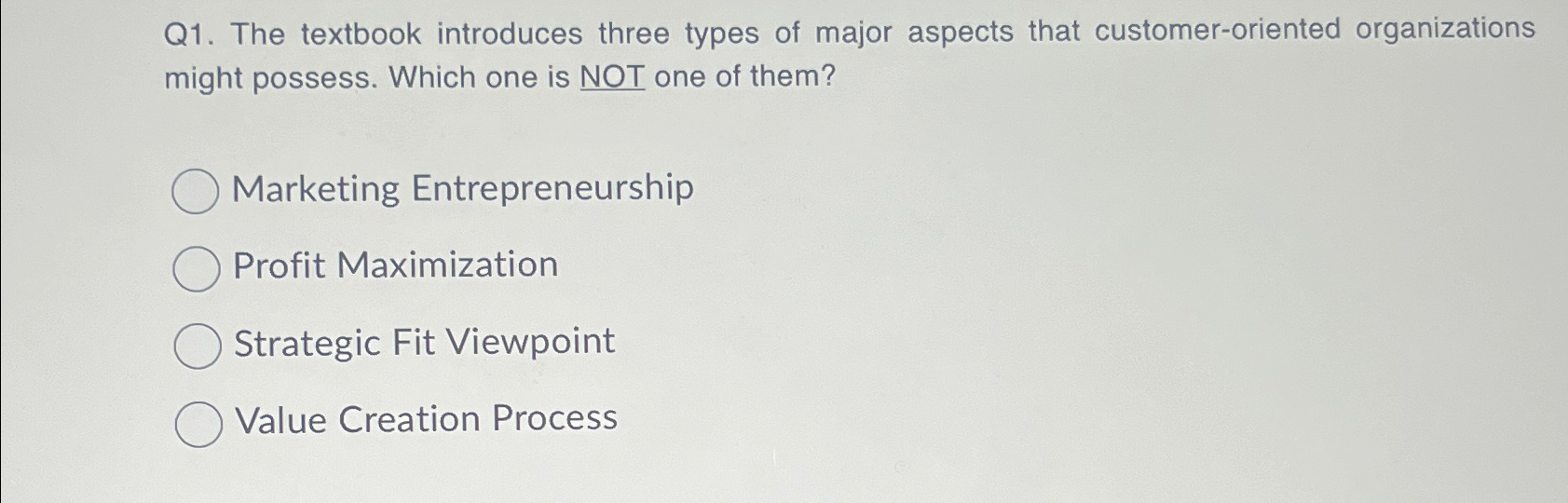 Solved Q1. ﻿The textbook introduces three types of major | Chegg.com