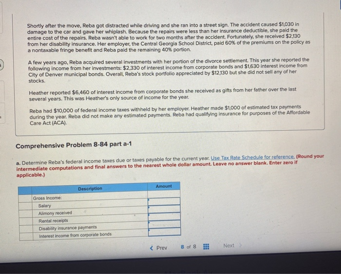 Solved Required information Comprehensive Problem 8-84 (LO | Chegg.com