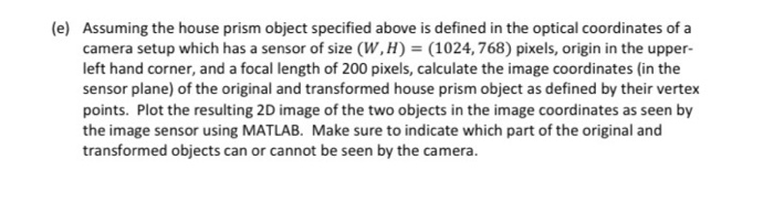 Problem 1: (80 Points) A house-shaped prism object | Chegg.com