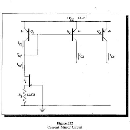 The current mirror circuit shown in Figure 332 | Chegg.com