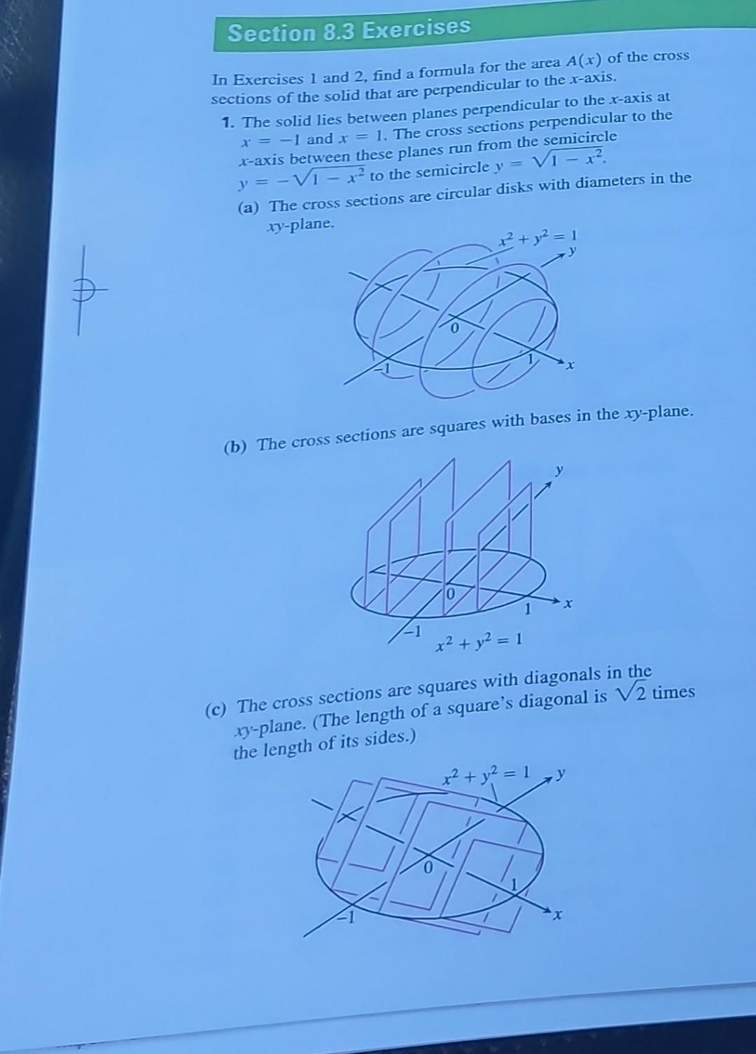 Solved In Exercises 1 and 2 , find a formula for the area | Chegg.com