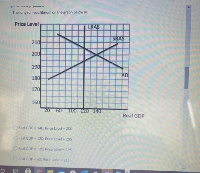 Solved Chazz Rolle: Attempt 1 Question 5 (2 points) The | Chegg.com