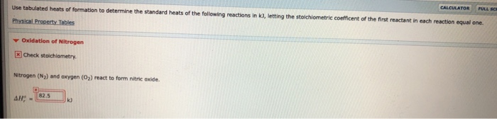 Solved Use tabulated heats of formation to determine the | Chegg.com