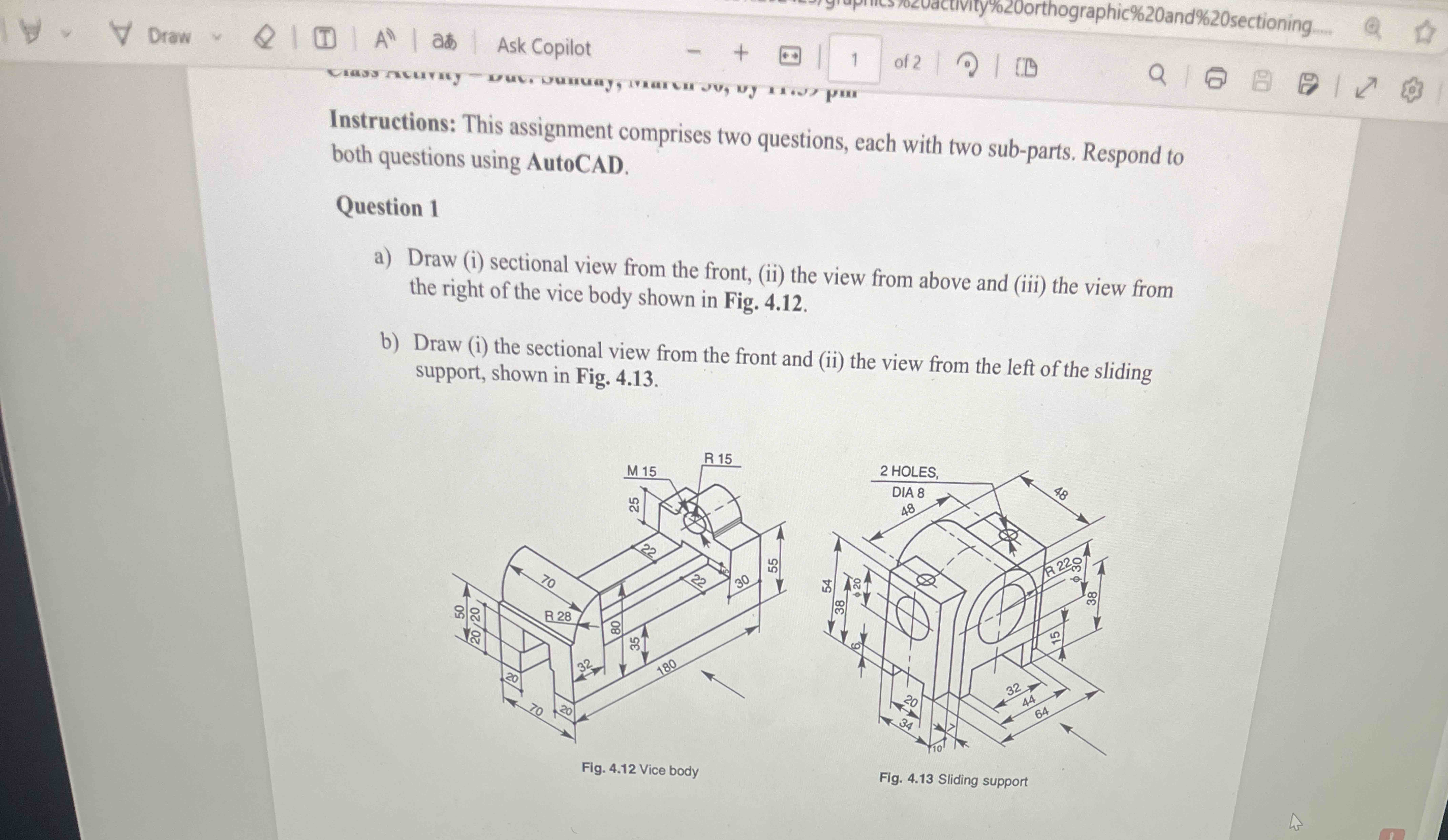 Solved Instructions: This assignment comprises two | Chegg.com