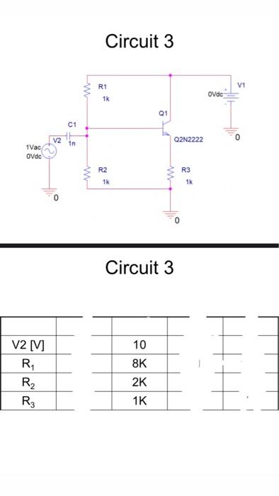Solved Calculate the DC bias point of the transistor and the | Chegg.com