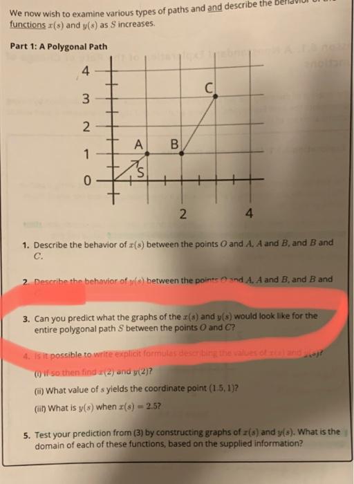 Solved We now wish to examine various types of paths and and | Chegg.com