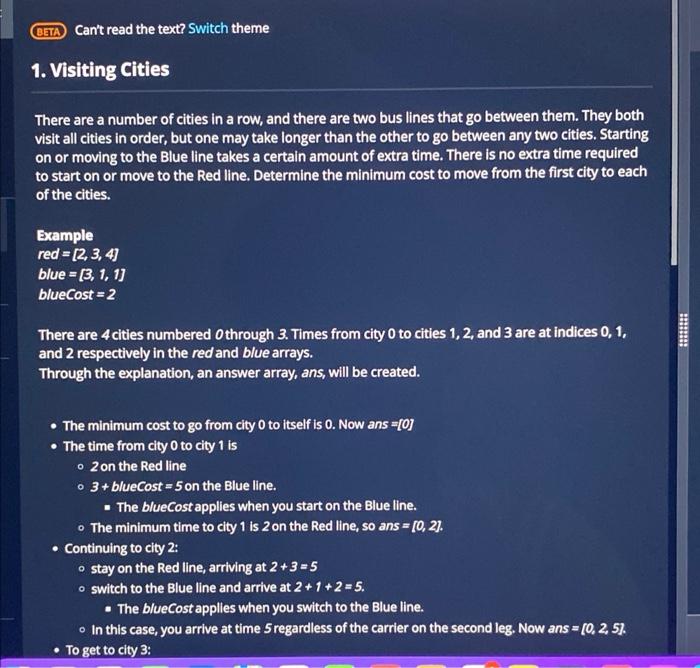 Solved There are a number of cities in a row, and there are | Chegg.com