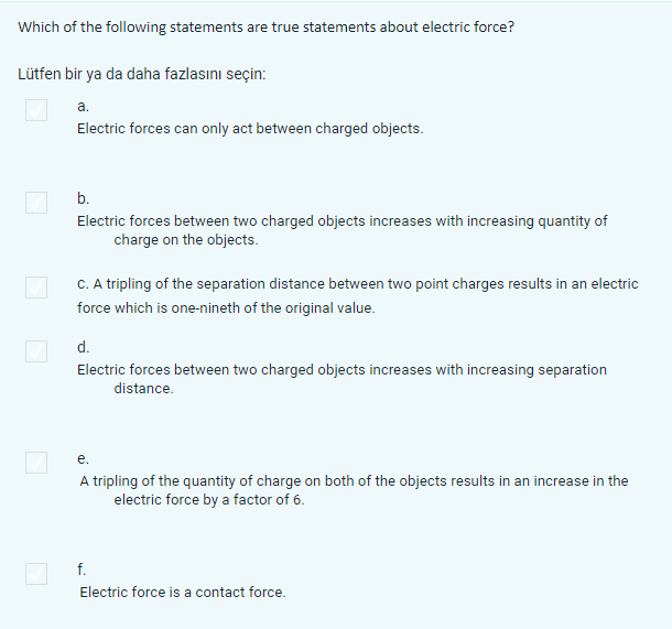 Solved Which of the following statements are true statements | Chegg.com