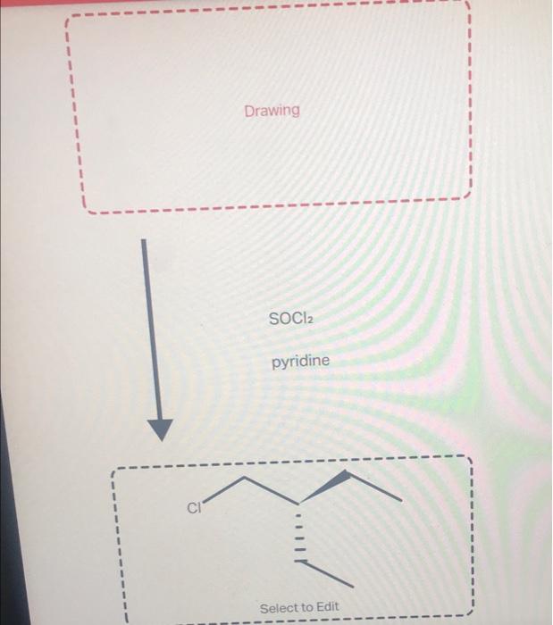 Solved 1. CH3CH2MgBr 2. H2O DrawingDrawing SOCl2 pyridine | Chegg.com