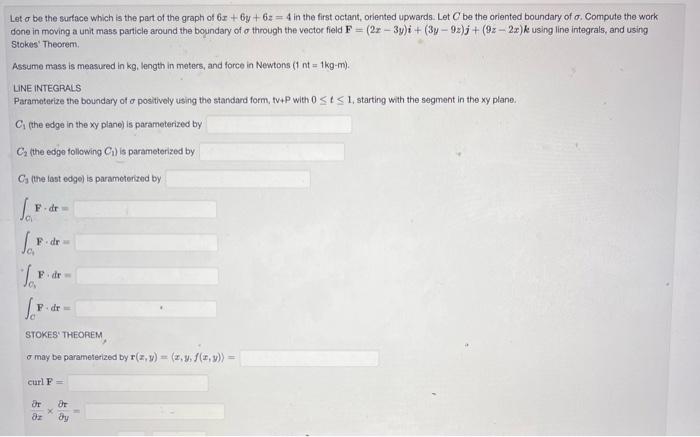 Solved et σ be the surface which is the part of the graph of | Chegg.com