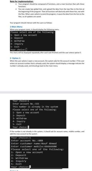Solved please solve it in python without using dictinary and | Chegg.com