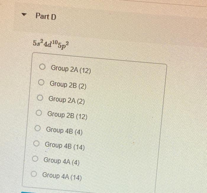 Solved Identify the group number using both A/B and 1 to 18 | Chegg.com