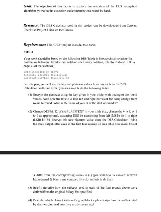 Solved Goal: The objective of this lab is to explore the | Chegg.com