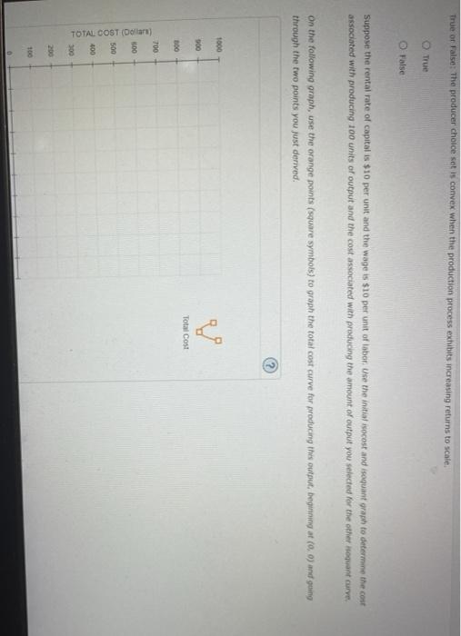 Solved The following graph shows two isoquants (10) that | Chegg.com