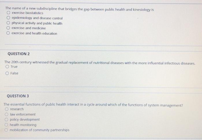 Solved The name of a new subdiscipline that bridges the gap | Chegg.com