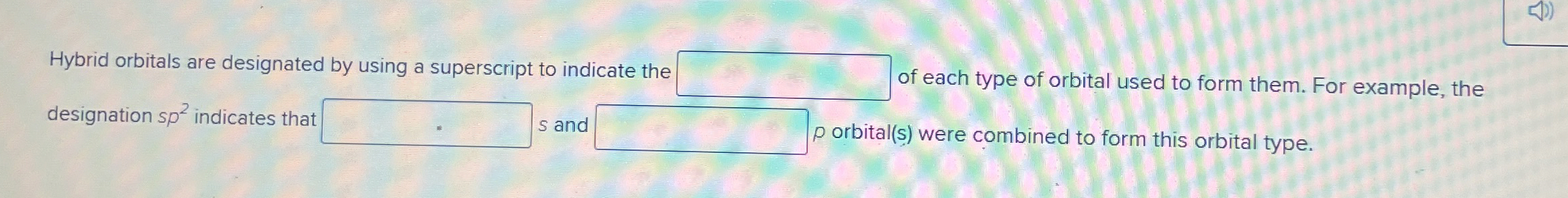 Solved Hybrid orbitals are designated by using a superscript | Chegg.com
